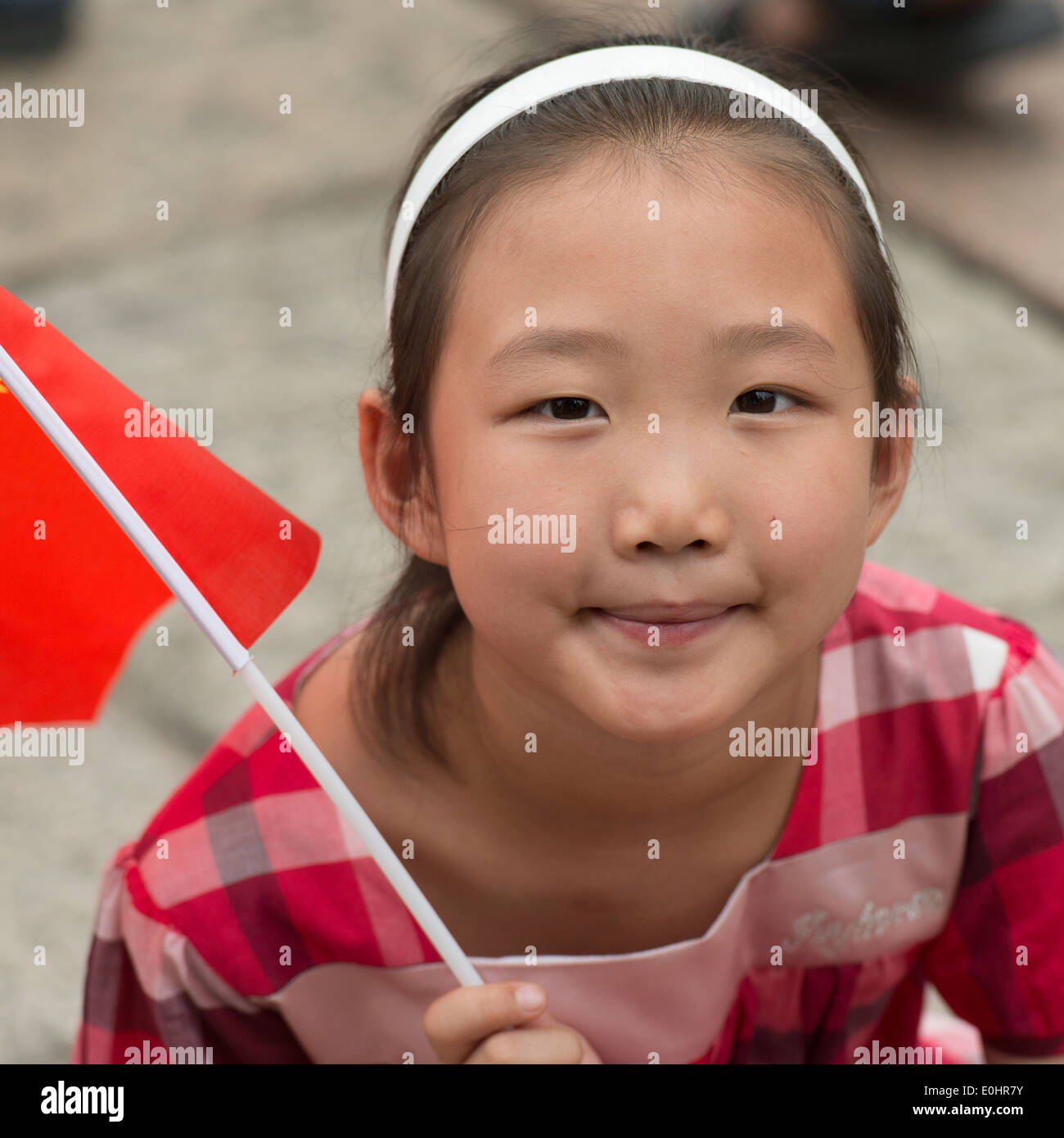Girl looking forbidden city hi-res stock photography and images - Alamy