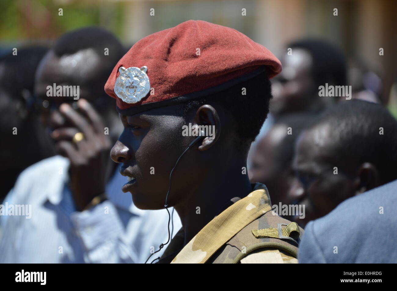 Juba, South Sudan, Africa. 11th May, 2014. The Tiger Battalion also ...