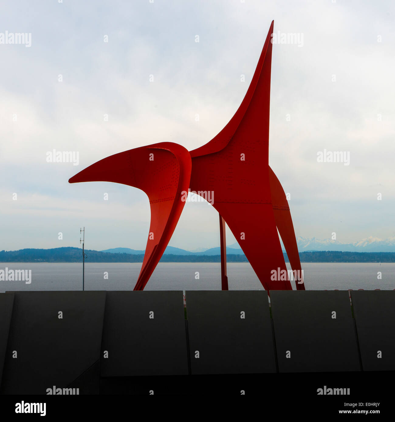 Sculpture at Olympic Sculpture Park, Belltown, Seattle, Washington ...