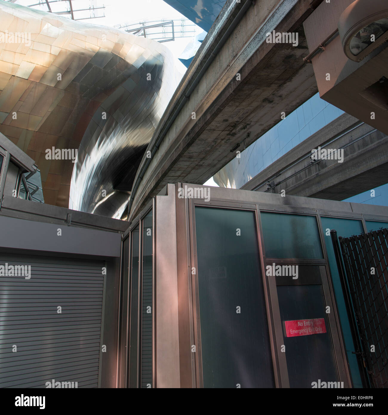 Entrance of EMP Museum, Seattle, Washington State, USA Stock Photo - Alamy