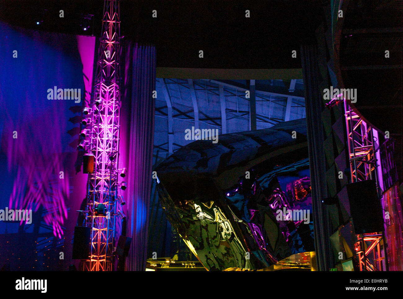 Emp museum seattle frank o gehry architecture experience hi-res stock ...