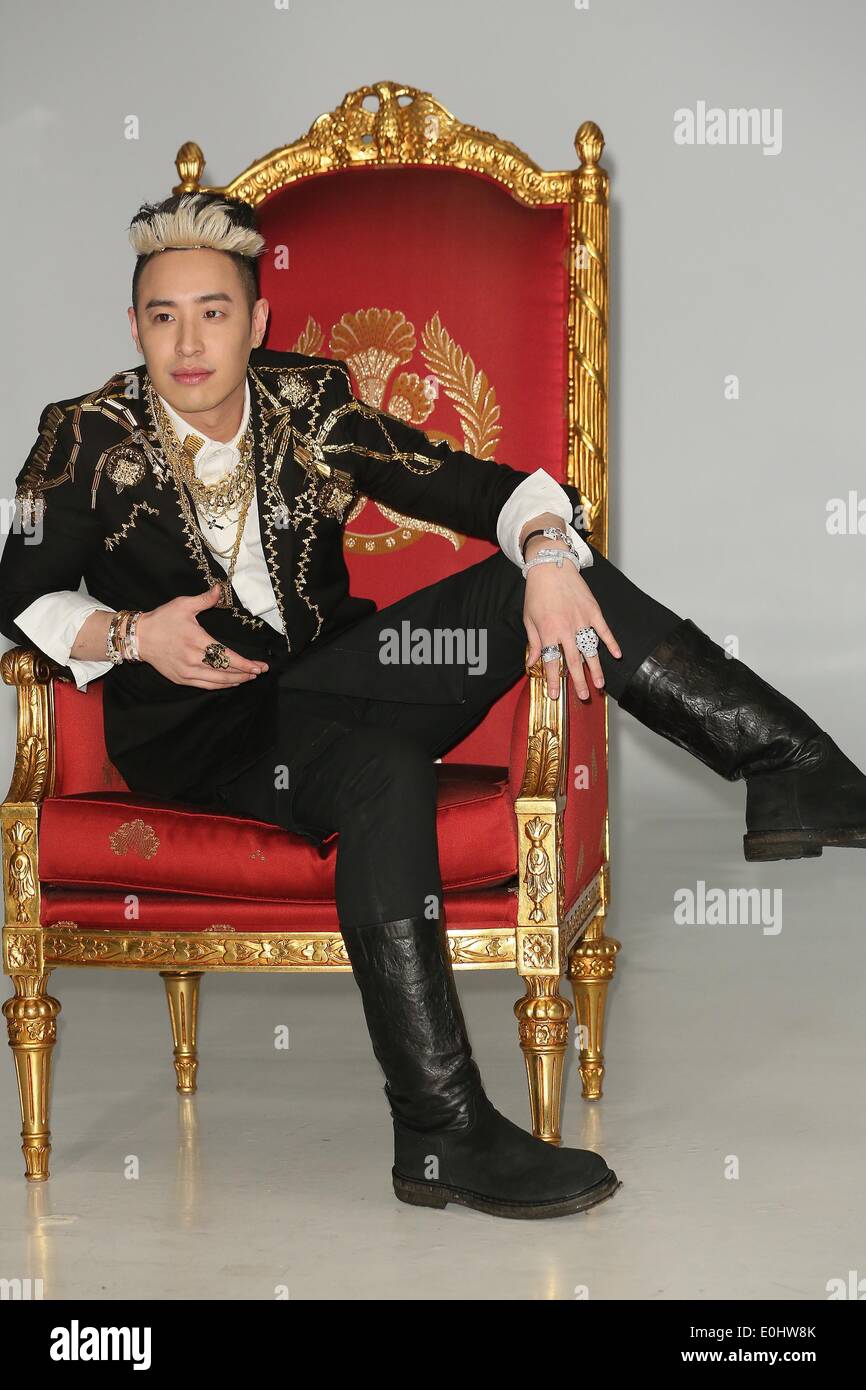 Taipei, China. 8th May, 2014. Singer Wilber Pan shoots poster in Taipei ...