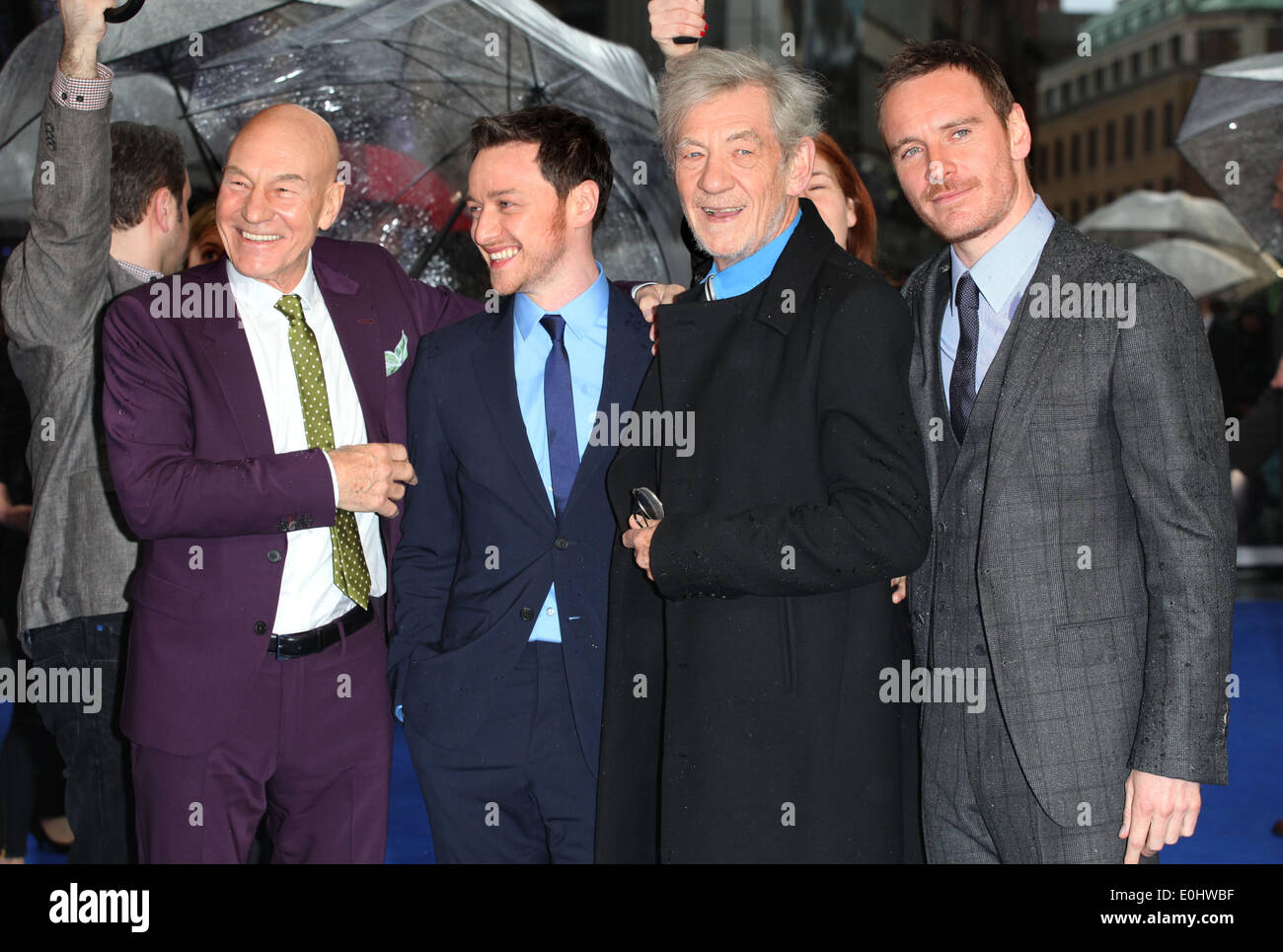 James Mcavoy And Michael Fassbender High Resolution Stock Photography ...
