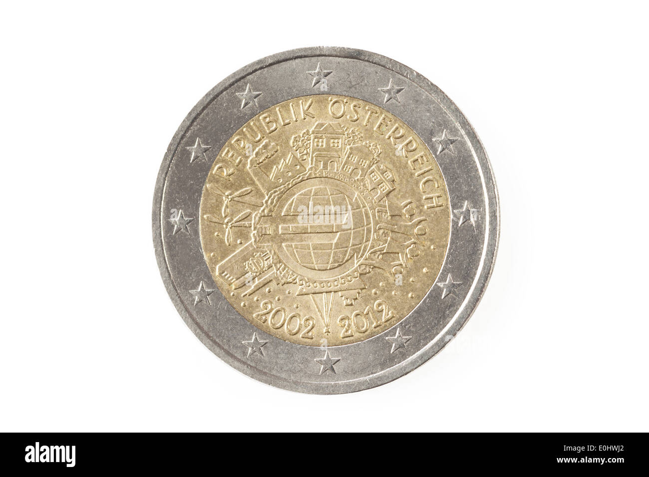 Euro coin back hi-res stock photography and images - Alamy