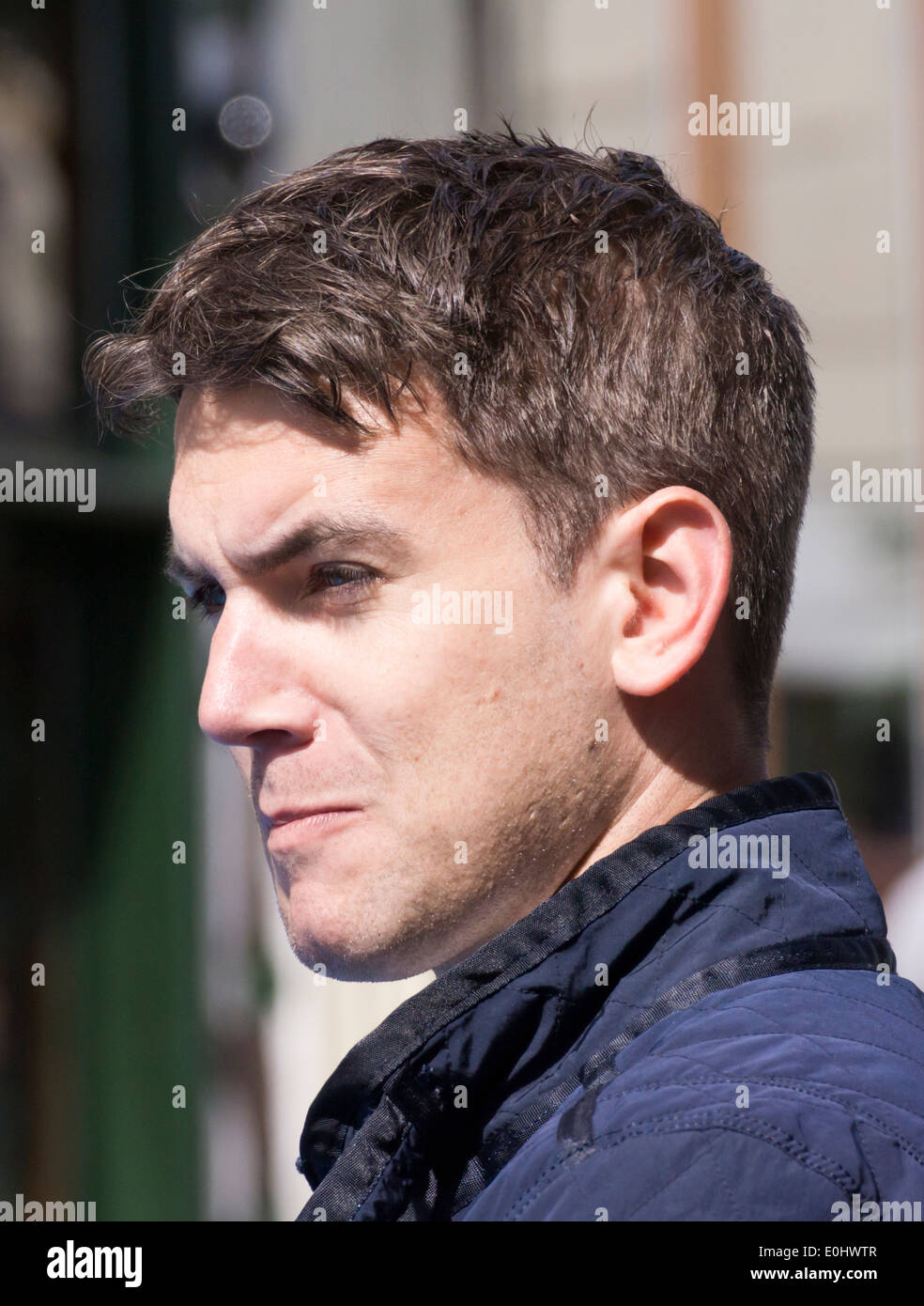 BBC Points West Reporter Andrew Plant Stock Photo - Alamy