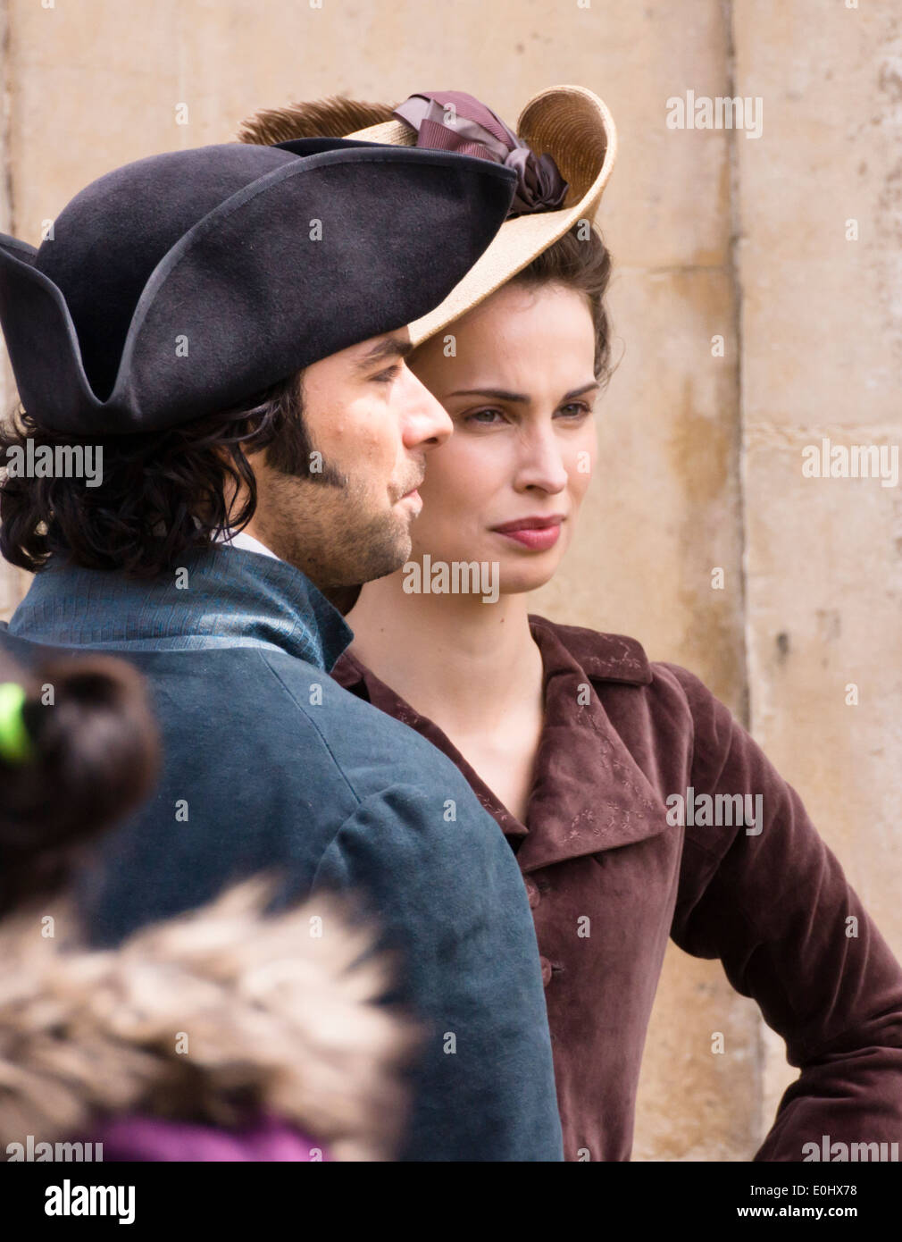 Corsham Wiltshire 6th May 2014 Filming the BBC drama Poldark on ...