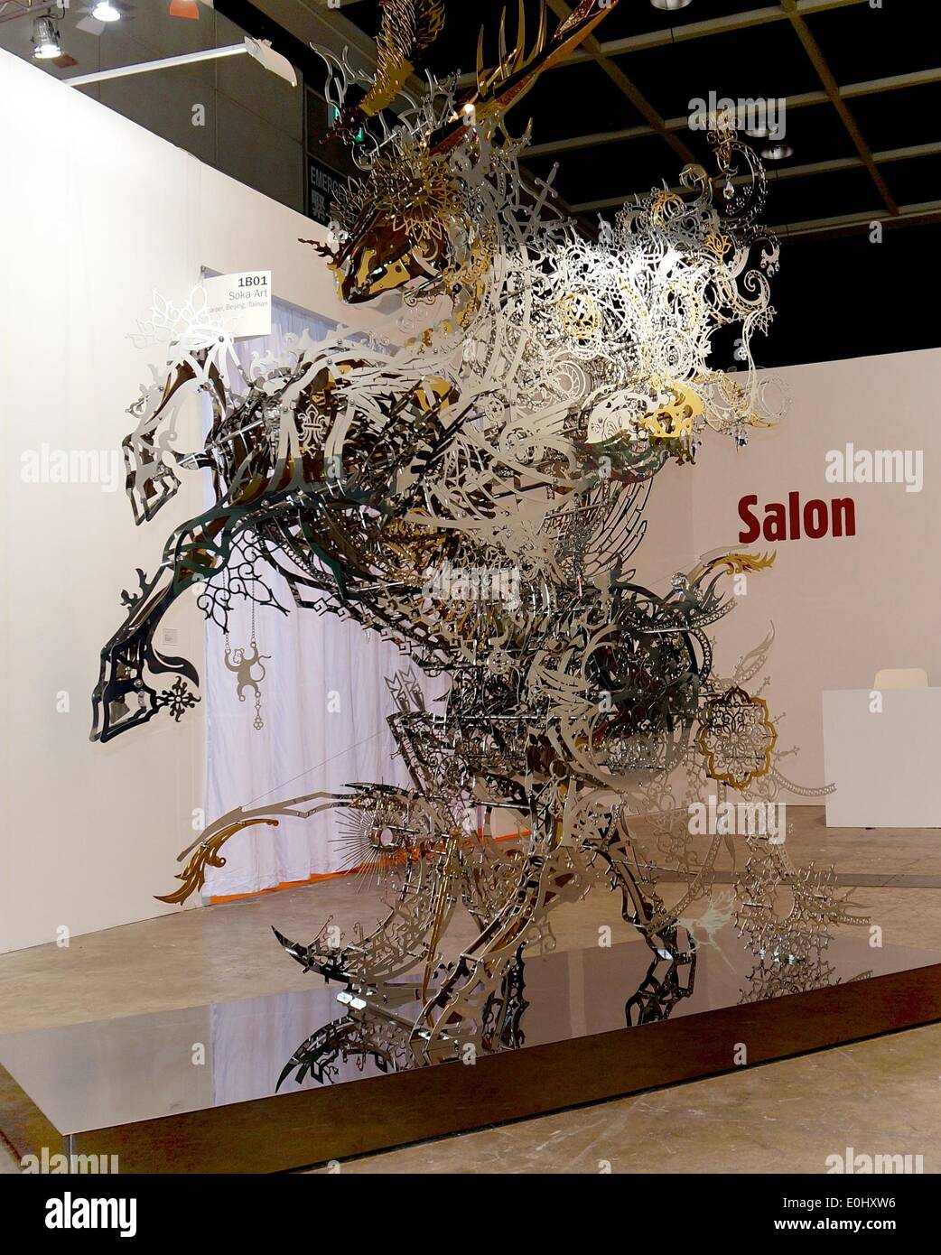 Hong Kong. 14th May, 2014. His Shih-Pin's Symbolic Steed of Memory ...