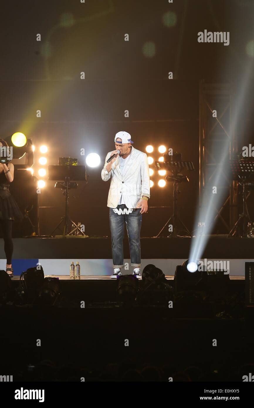 Taipei, China. 11th May, 2014. Singer Chang Chenyue holds concert at ...
