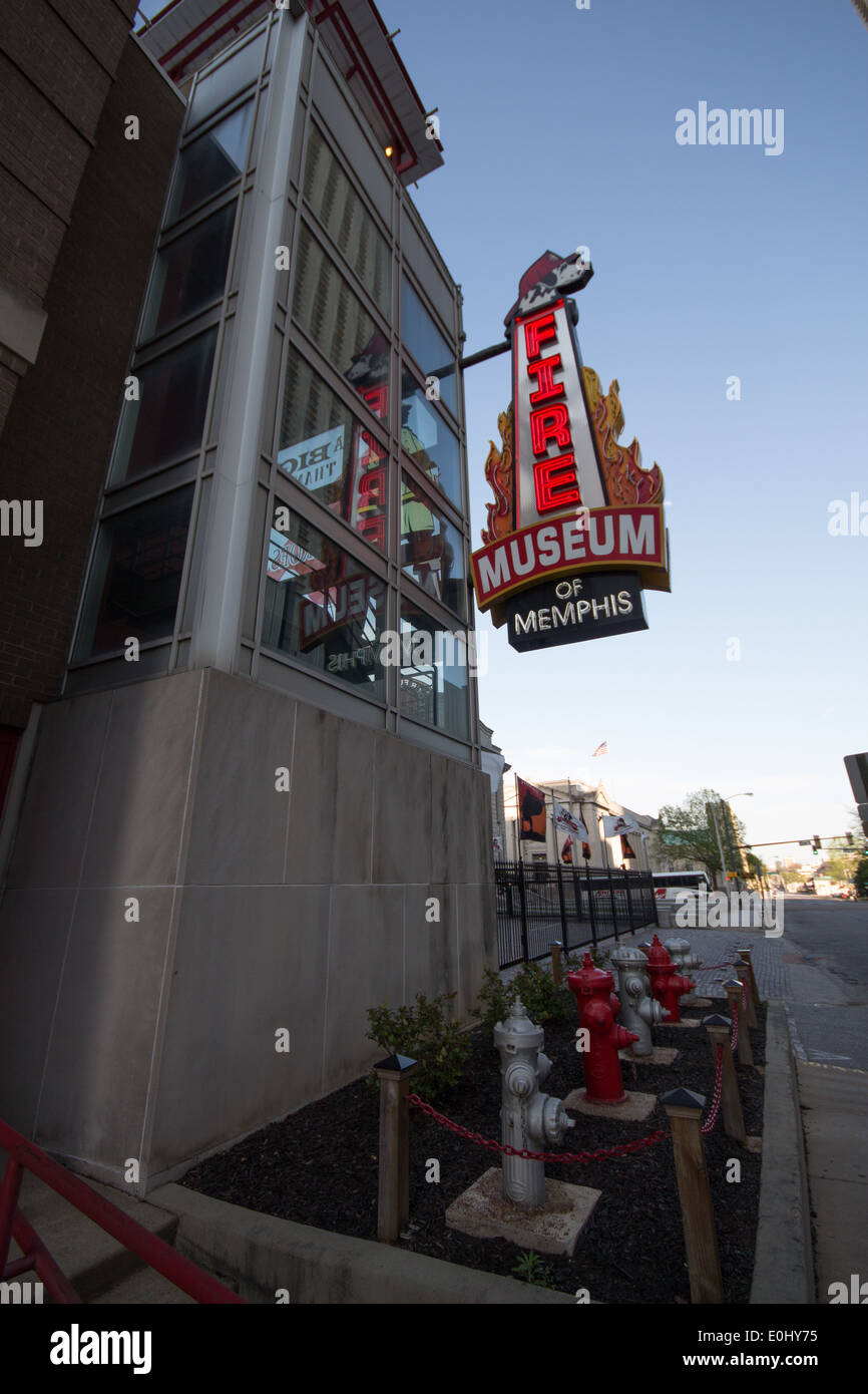 The Fire Museum of Memphis Tennessee Stock Photo - Alamy