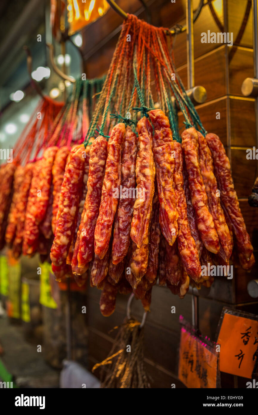 Chinese sausages hi-res stock photography and images - Alamy