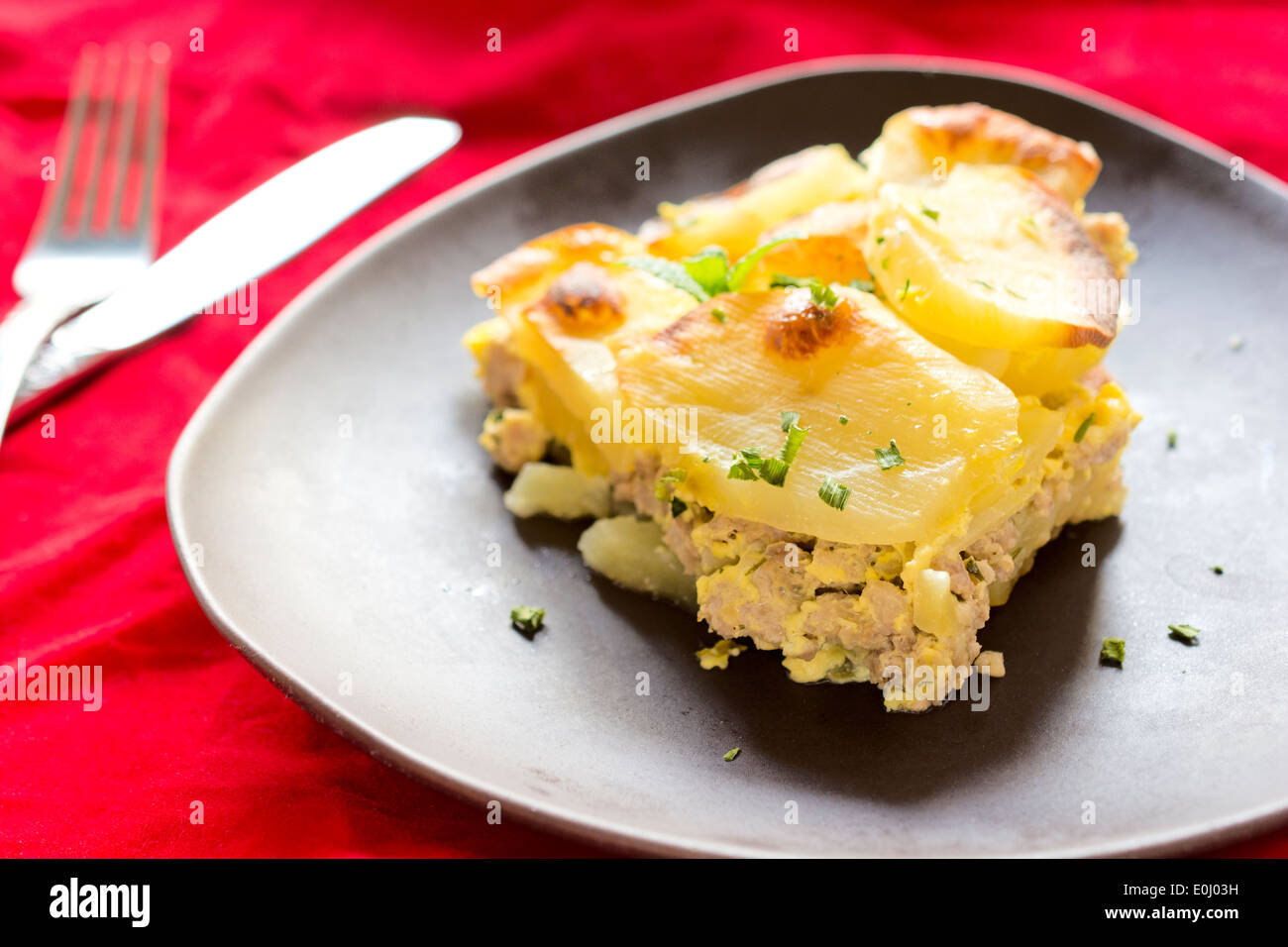 Potato musaka hi-res stock photography and images - Alamy