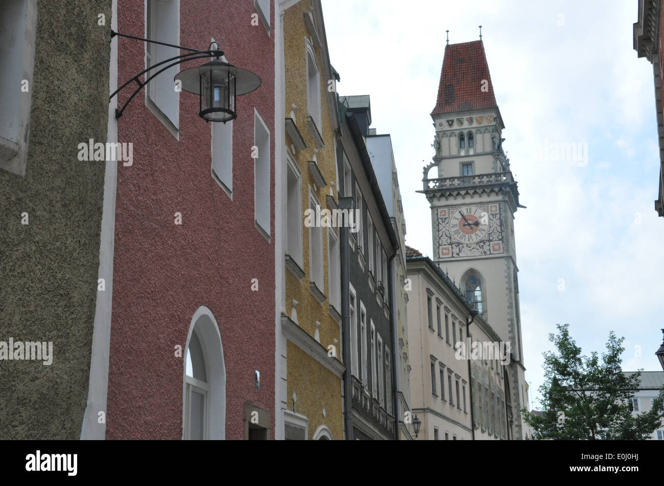 Traditional german clock tower hi-res stock photography and images - Alamy