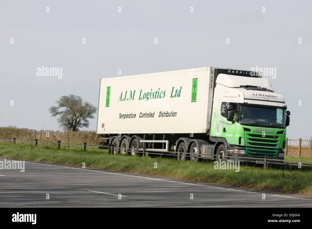 England logistics truck hi-res stock photography and images - Alamy