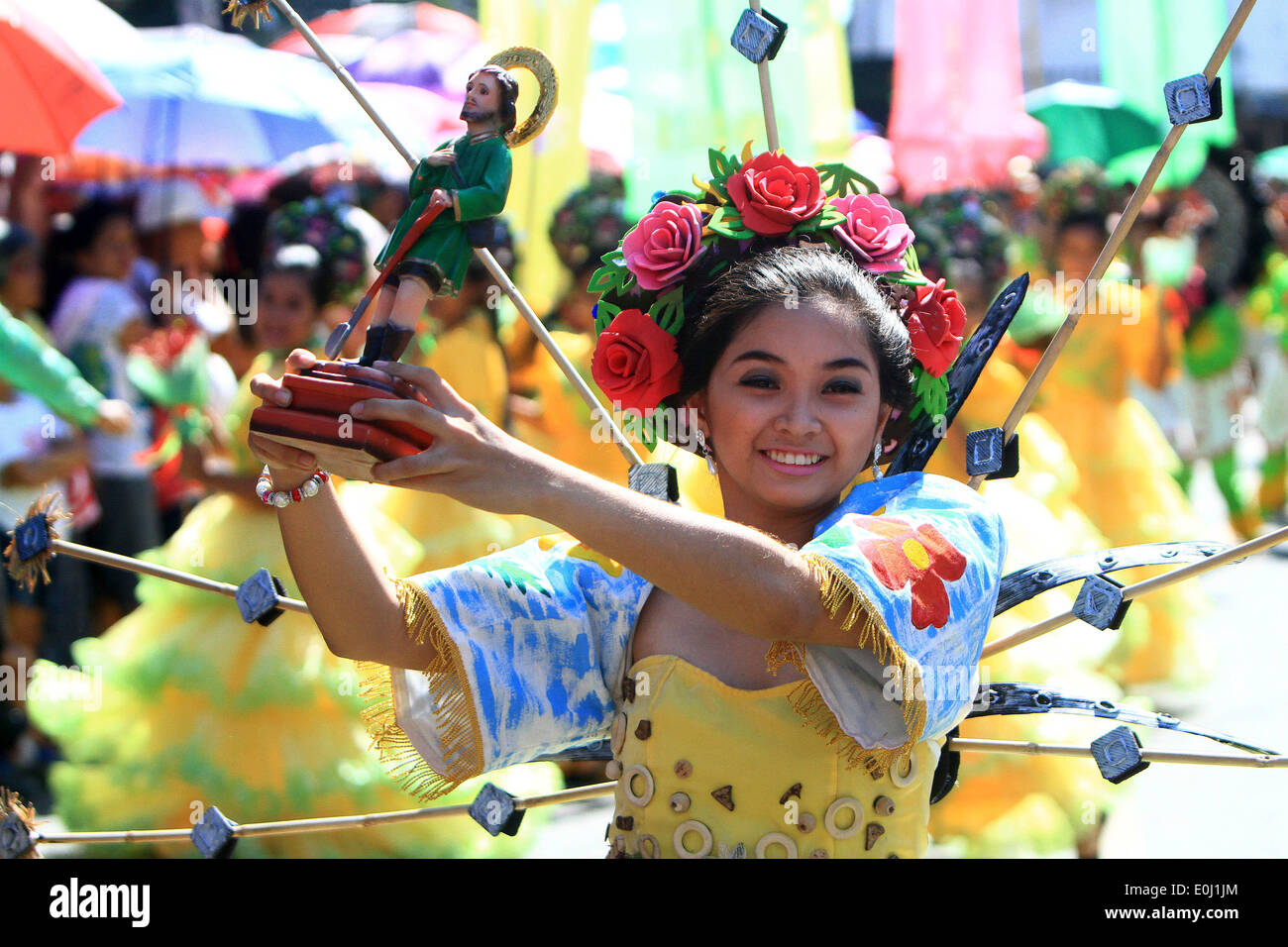 Bulacan Province, Philippines. 14th May, 2014. Street dancers perform ...