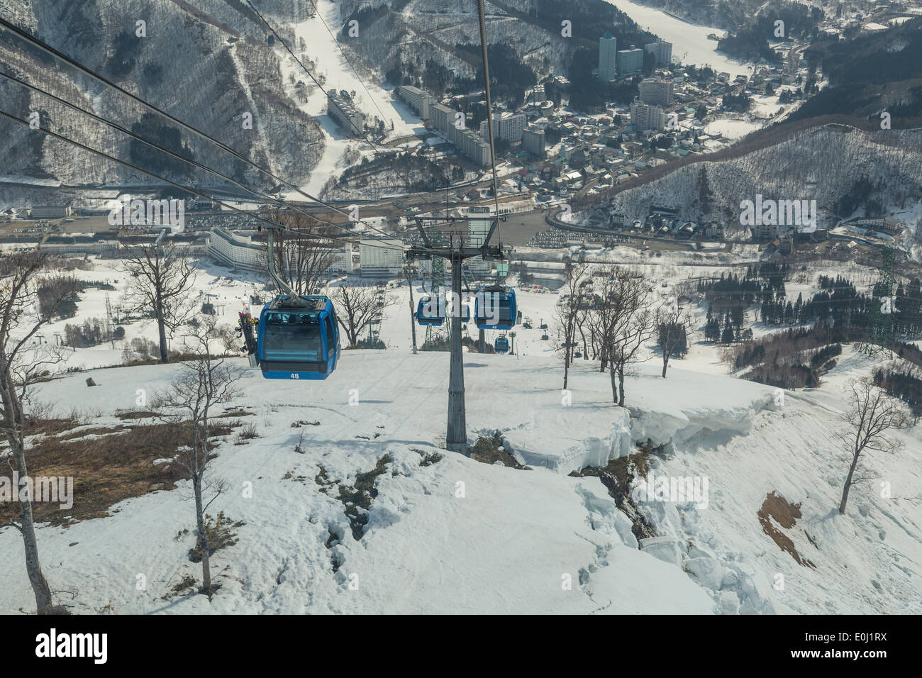 Naeba Ski Resort in winter Stock Photo - Alamy