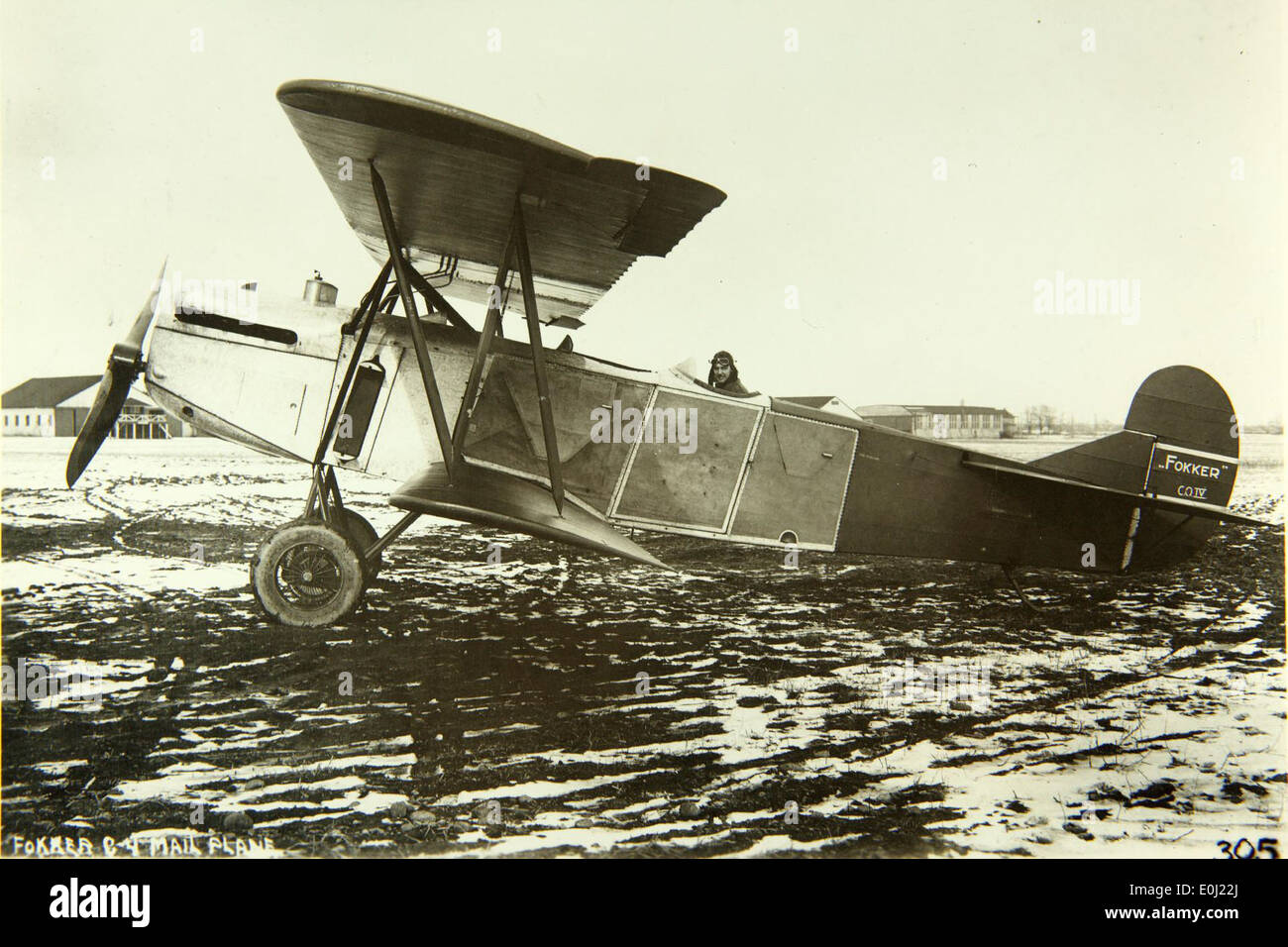 The Fokker C.IV was a German biplane used during World War I and the ...