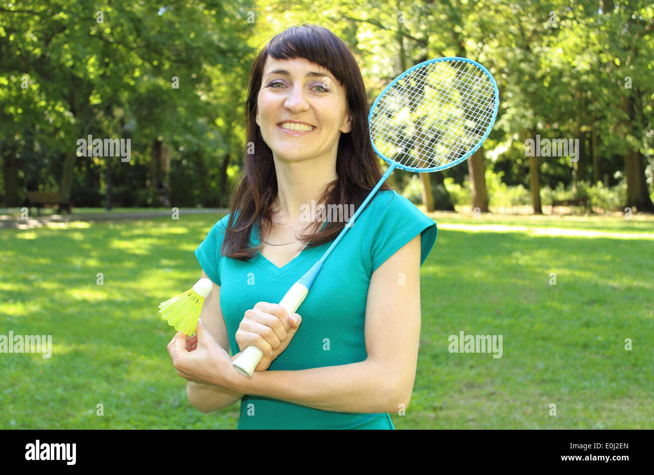 Plastic shuttlecock feathers hi-res stock photography and images - Alamy