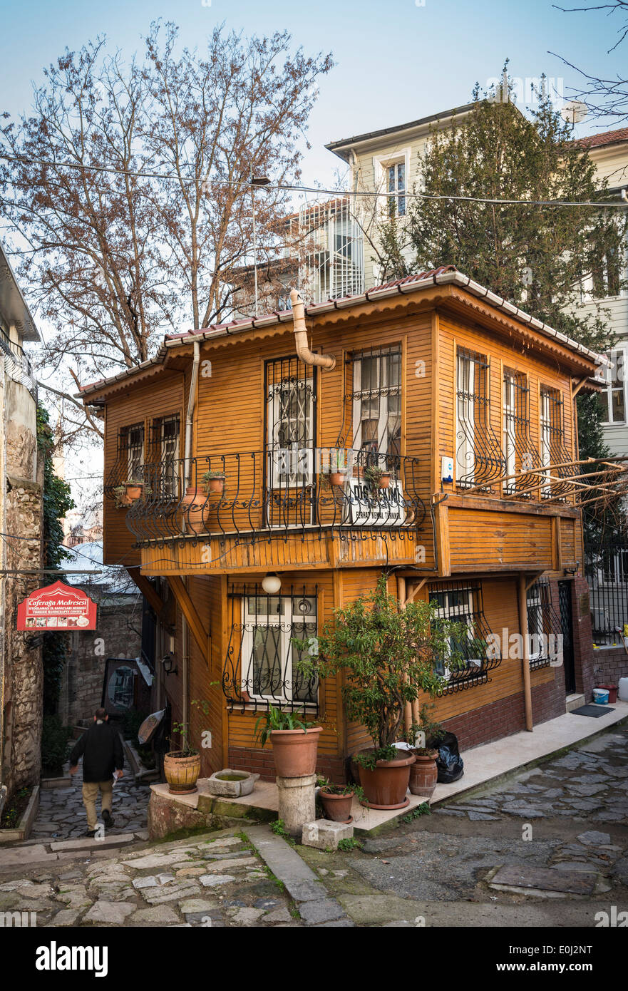 Wooden ottoman building hi-res stock photography and images - Alamy