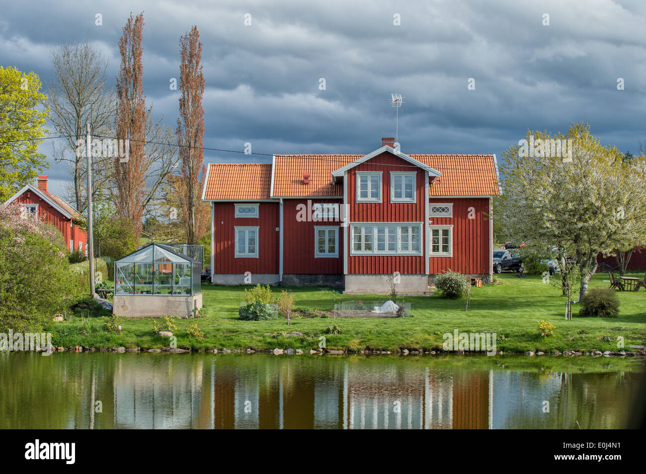 Vintage rural sweden at springtime hi-res stock photography and images ...