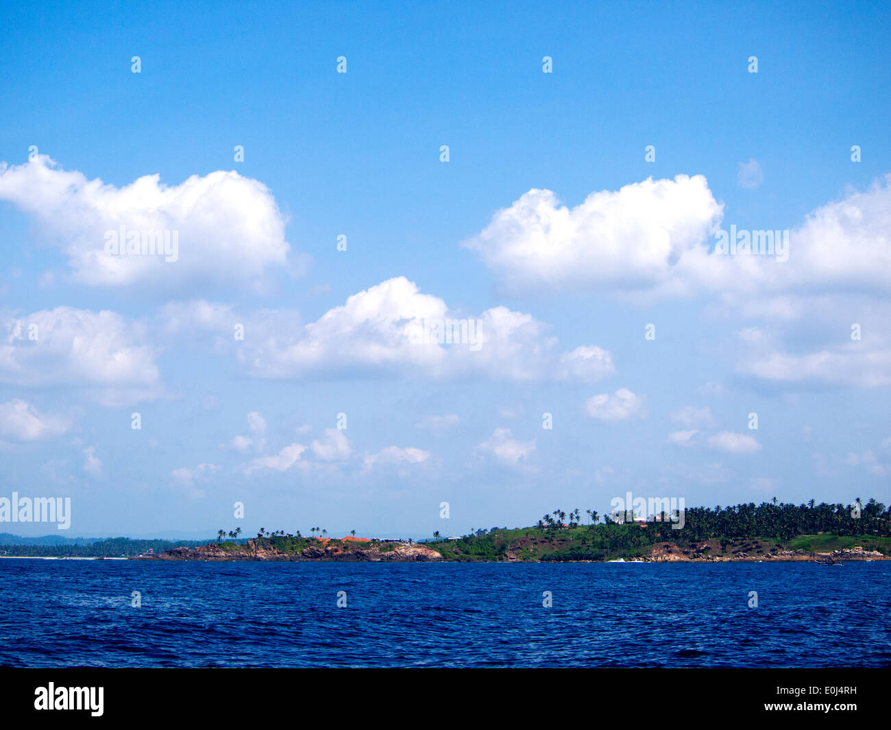Beautiful scenery of the coast of Sri Lanka Stock Photo - Alamy