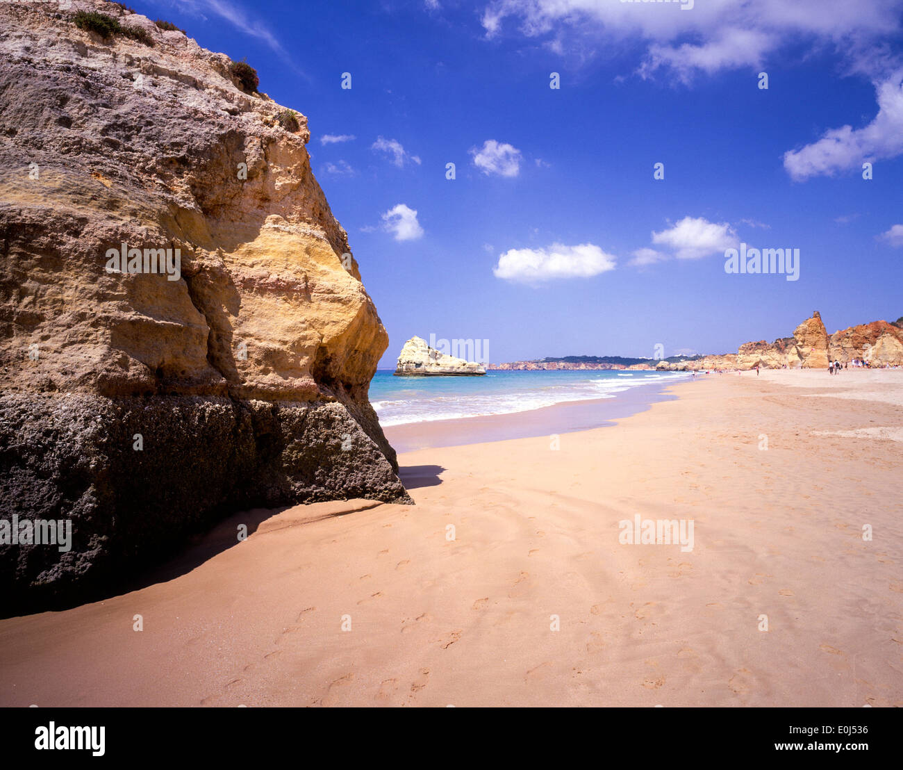 Praia da Rocha beach Algarve Portugal Stock Photo - Alamy