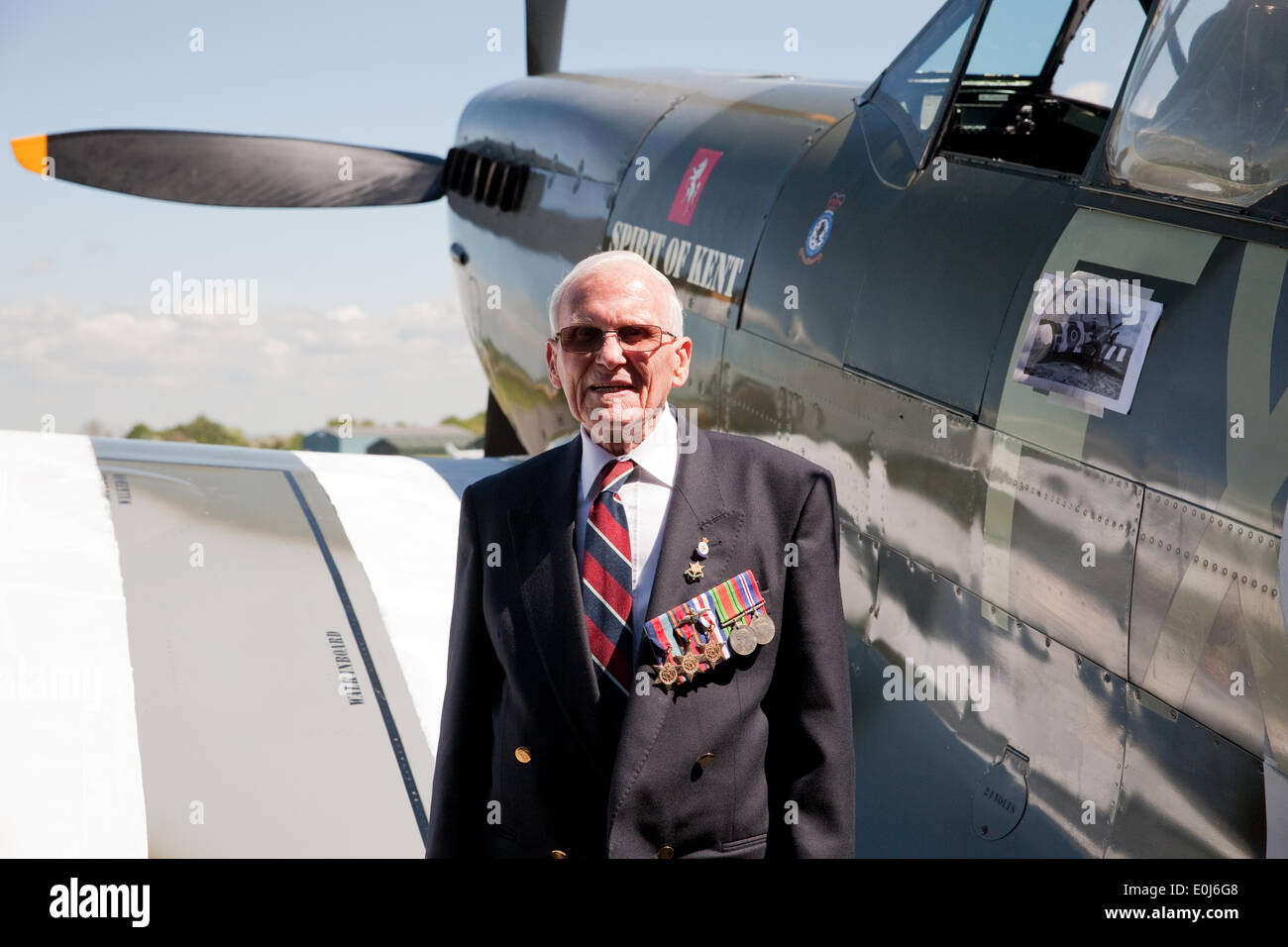 Spirit Of Kent Spitfire High Resolution Stock Photography and Images ...