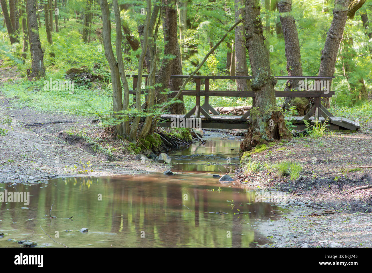 Spring creek bridge hi-res stock photography and images - Alamy