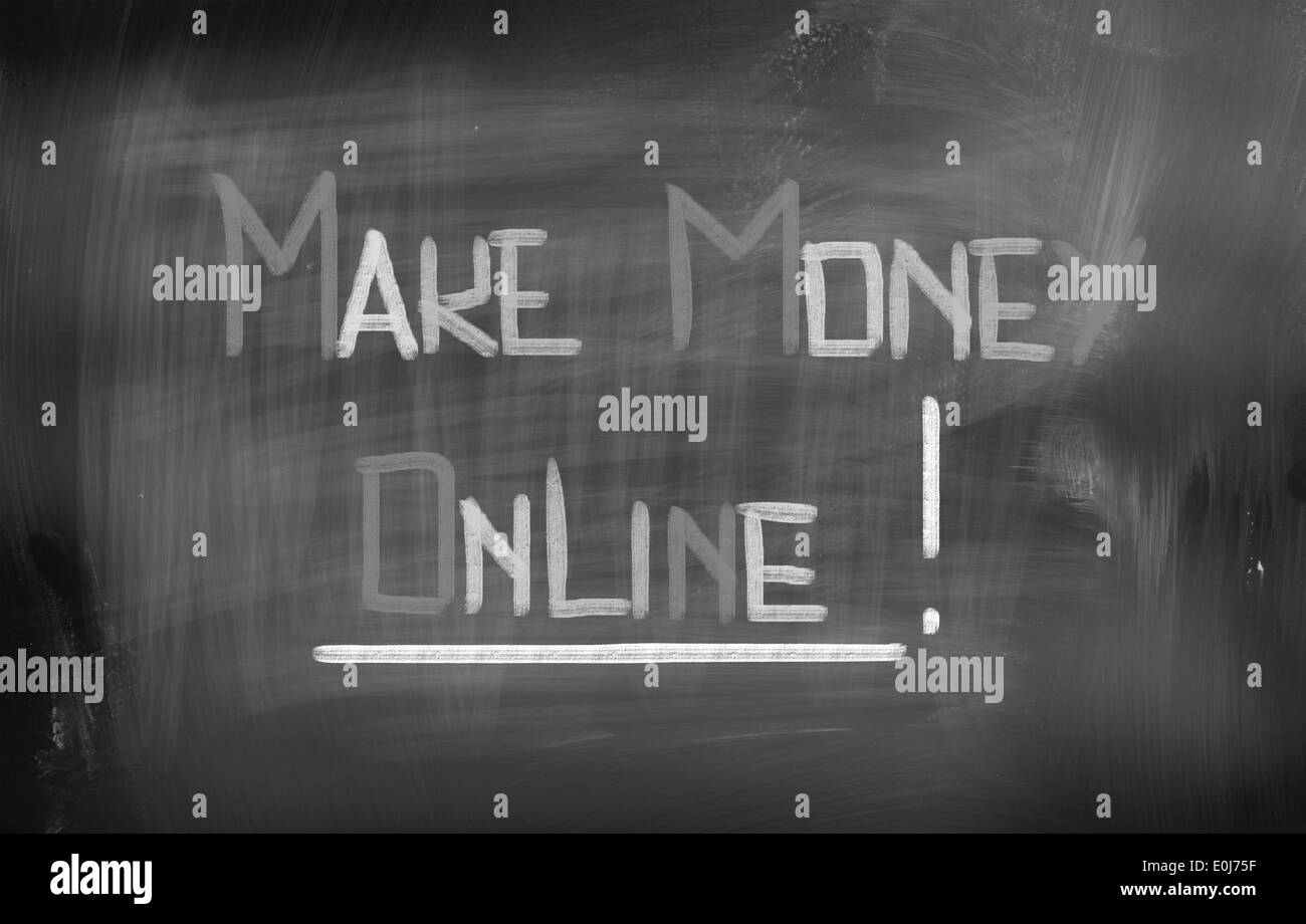 Make Money Online Concept Stock Photo - Alamy Make Money Online Concept Stock Photo - Alamy