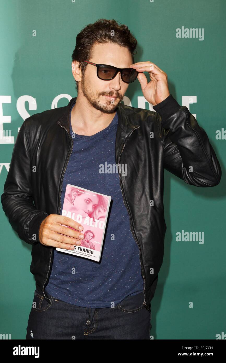 New York, NY, USA. 14th May, 2014. James Franco at in-store appearance ...