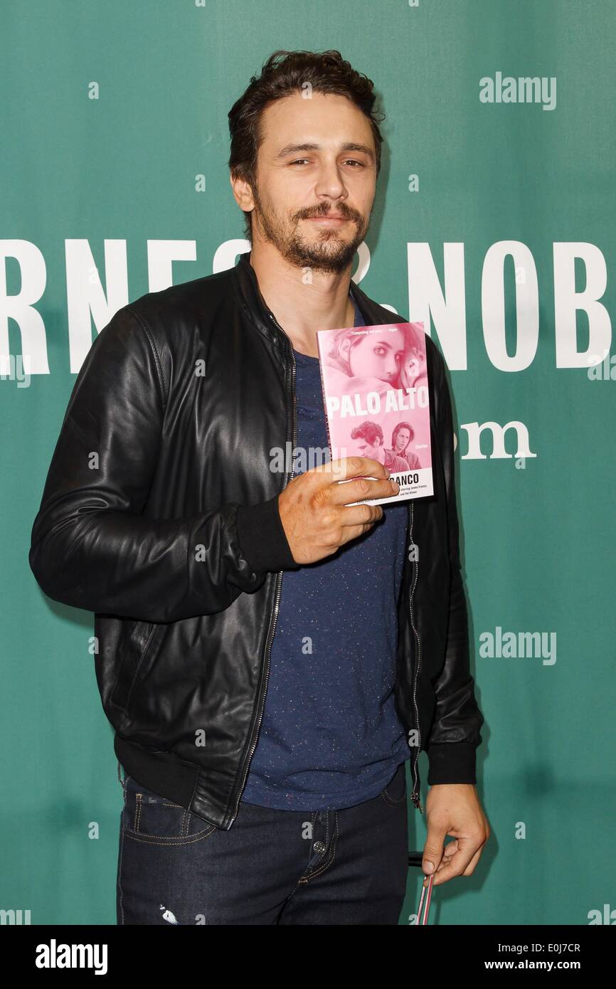 New York, NY, USA. 14th May, 2014. James Franco at in-store appearance ...