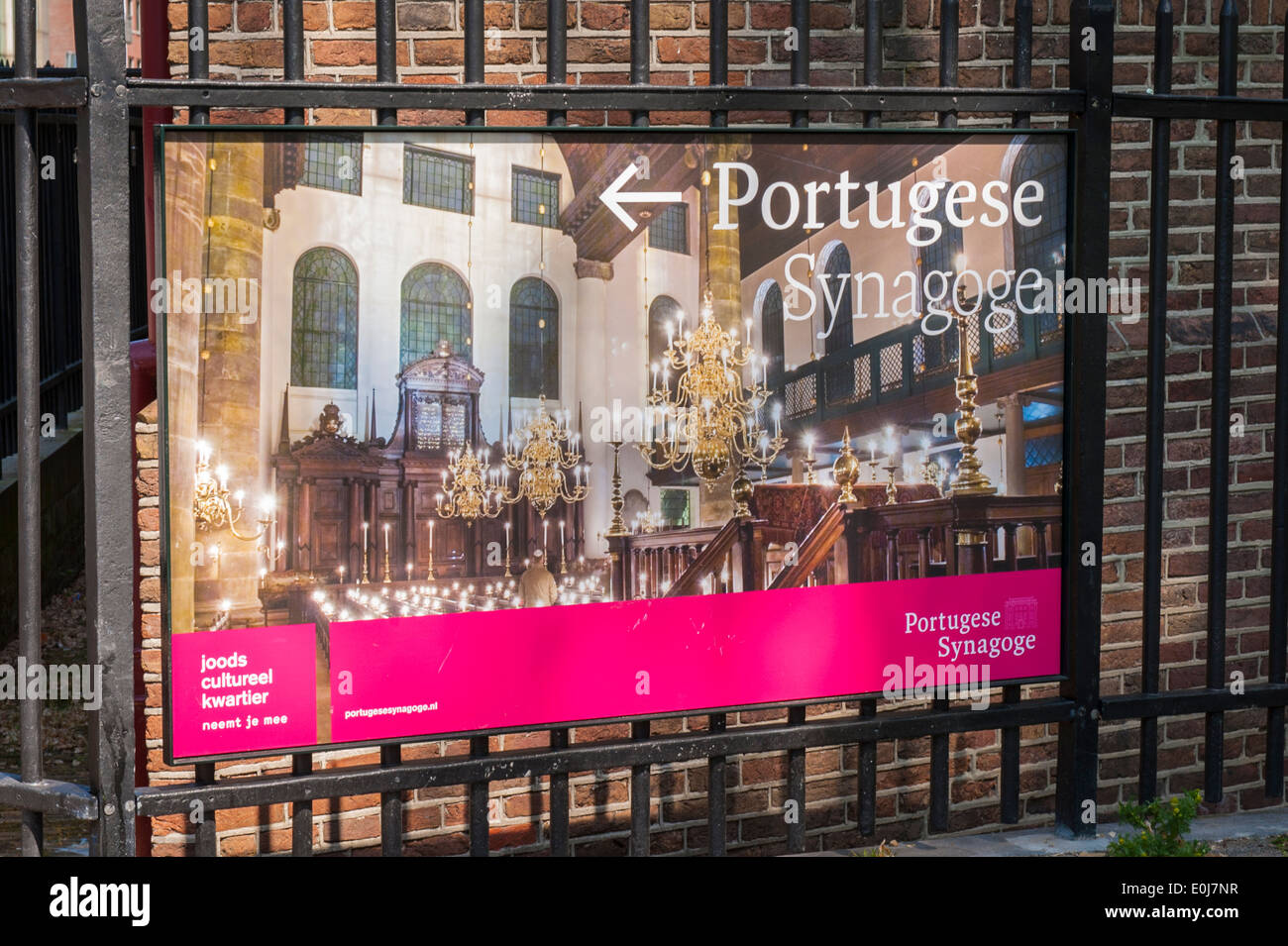 Holland , Netherlands , Amsterdam city Portuguese Synagogue Esnoga ...