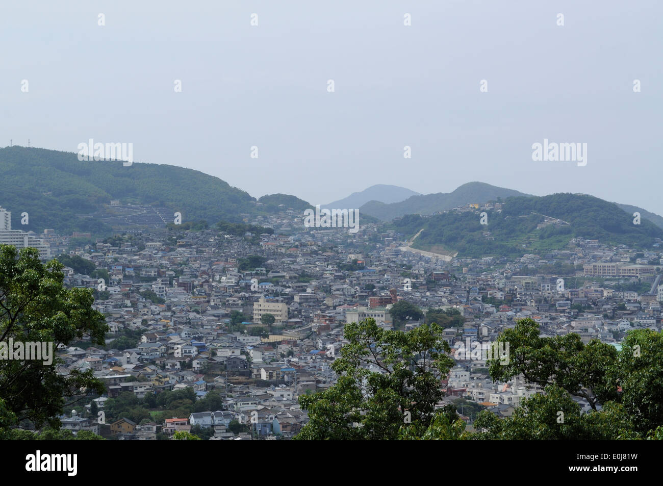 View of Nagasaki city,Nagasaki,Japan Stock Photo - Alamy