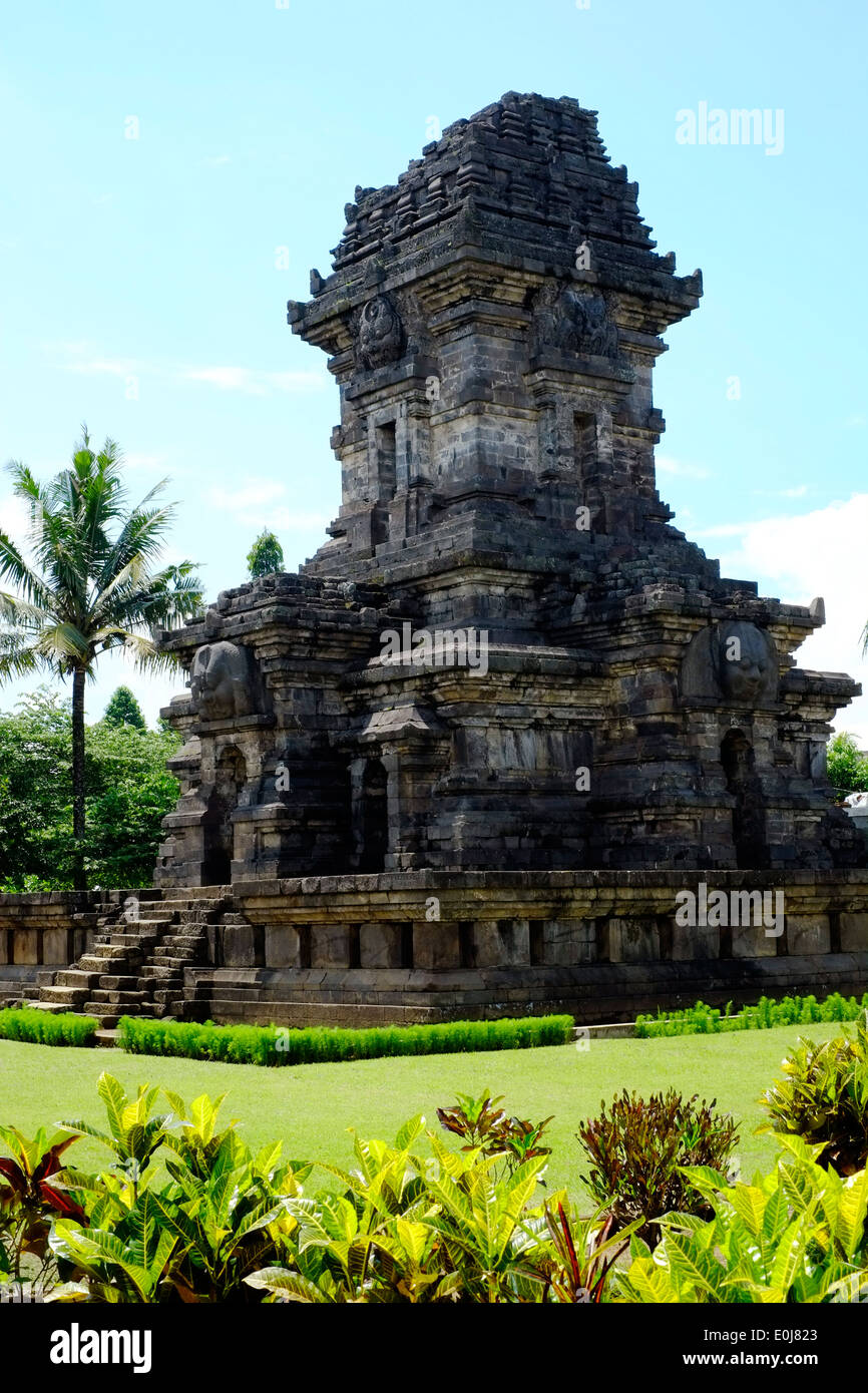 singosari temple near malang east java indonesia Stock Photo - Alamy