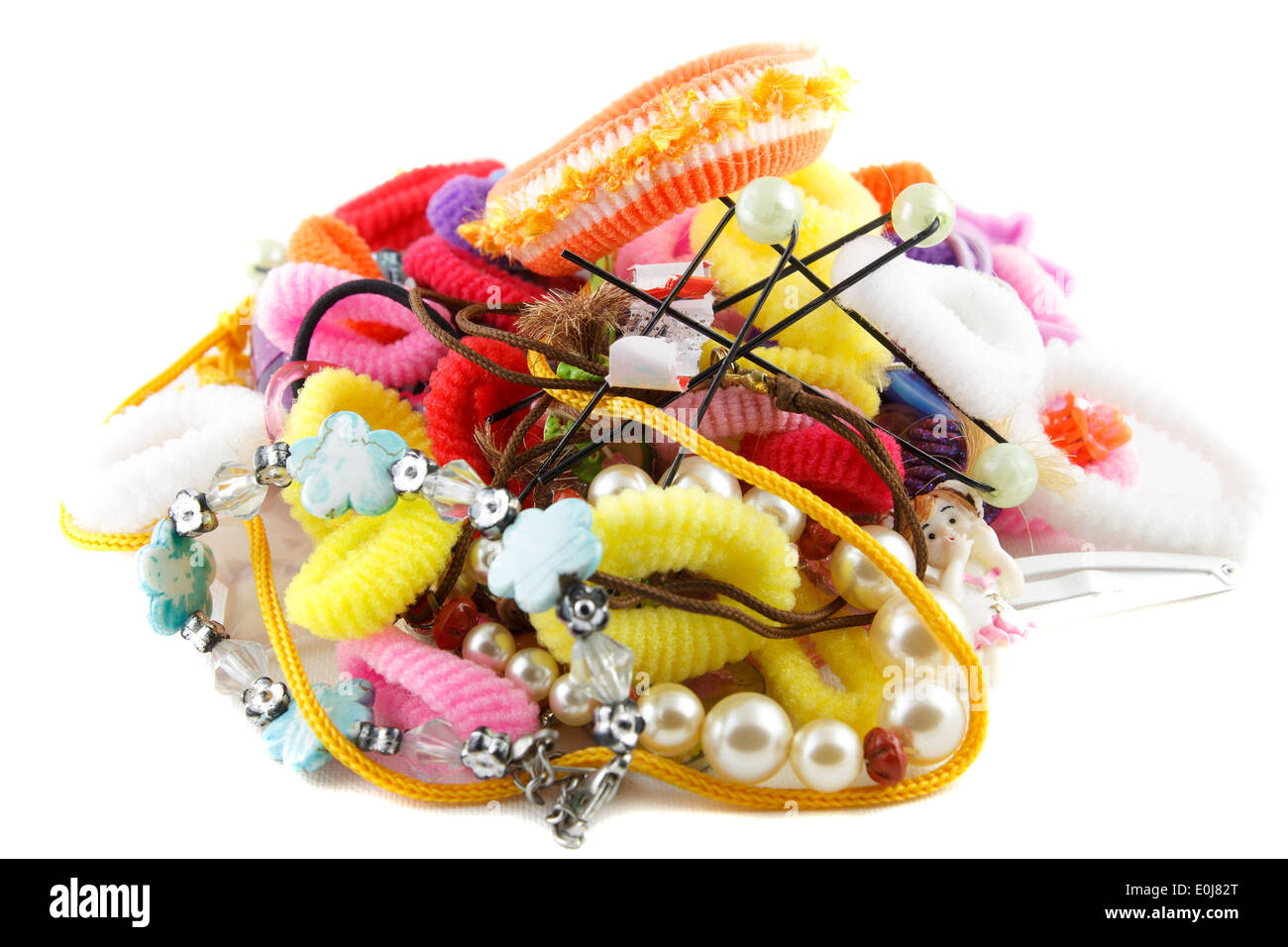 various girls things Stock Photo - Alamy