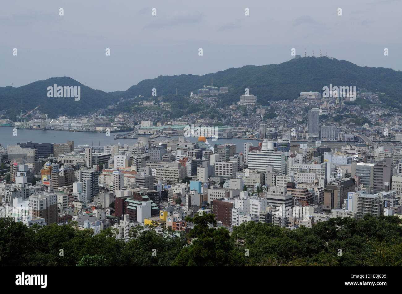 View of Nagasaki city,Nagasaki,Japan Stock Photo - Alamy