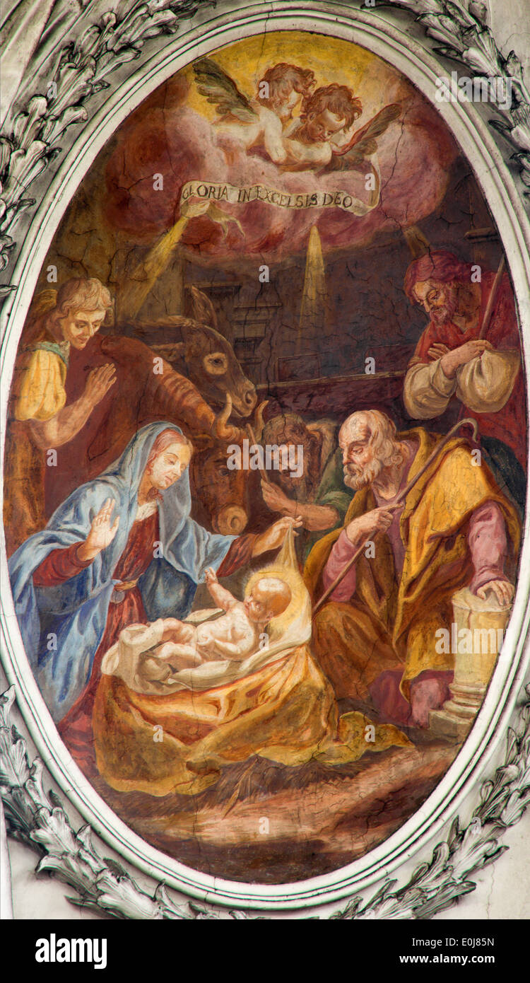 Bethlehem church birth fresco hi-res stock photography and images - Alamy