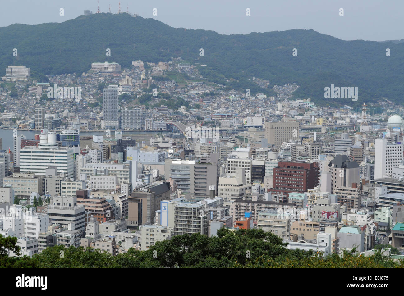 View of Nagasaki city,Nagasaki,Japan Stock Photo - Alamy