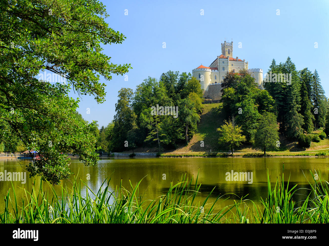 Trakoscan Castle, Croatia Stock Photo - Alamy