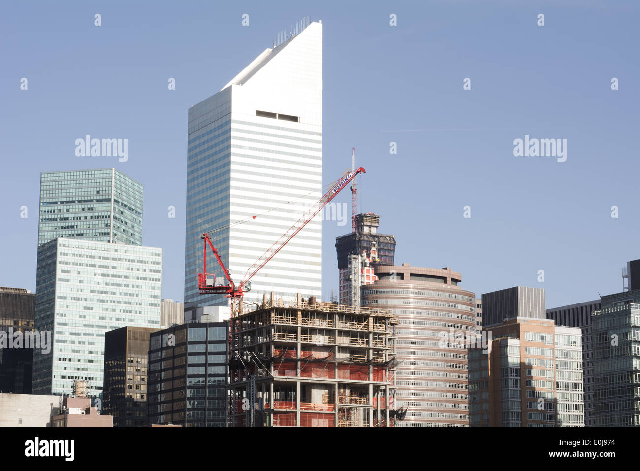 Citi Corp Building from the East River Stock Photo - Alamy