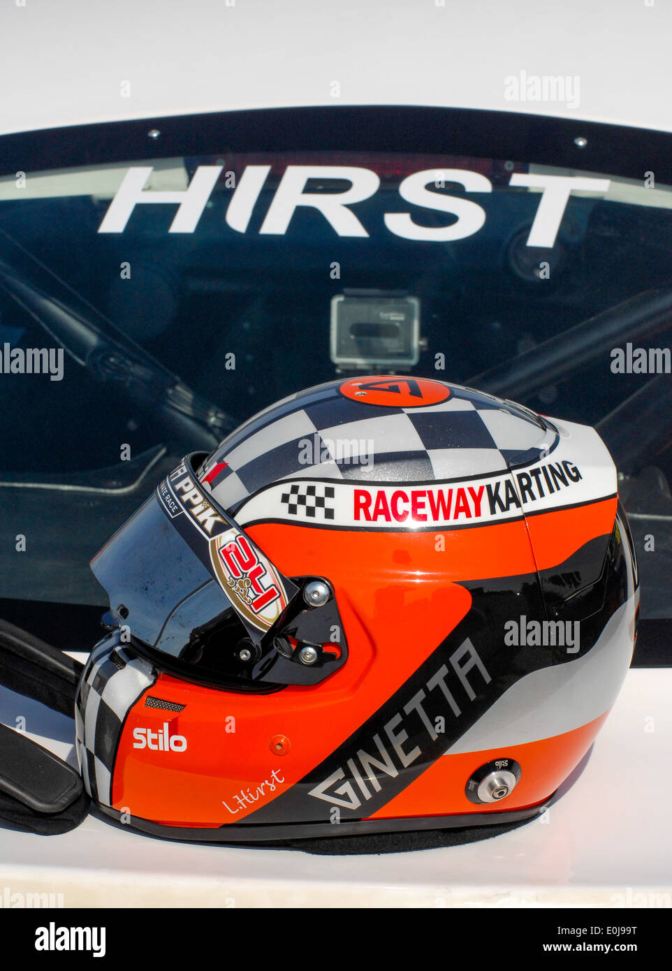 Motor racing helmet hi-res stock photography and images - Alamy