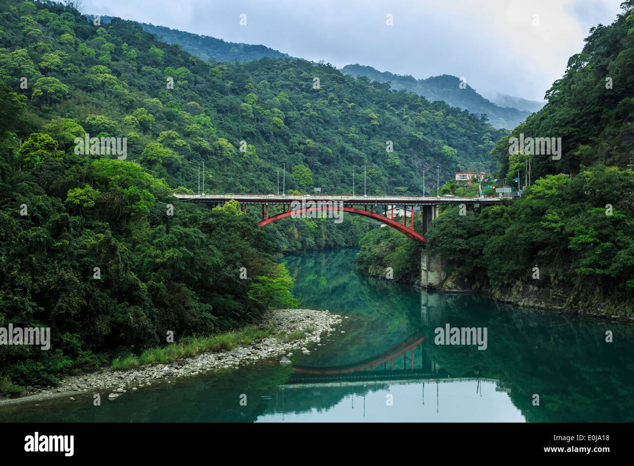 Village in Wulai, Taiwan Stock Photo - Alamy