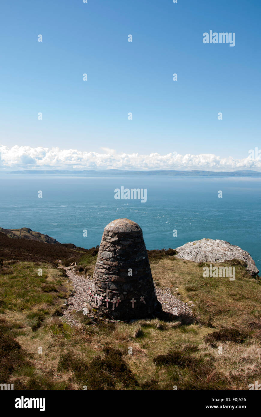 1994 RAF Chinook Helicopter Crash Memorial Cairn Mull of Kintyre ...