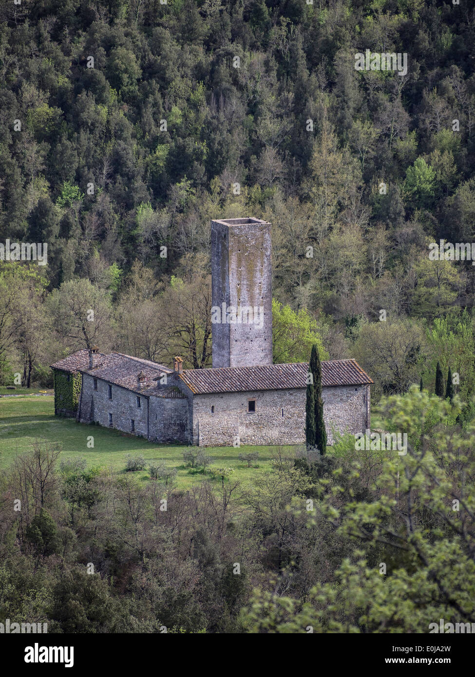 Umbertide, Italy: Church of Pian di Nese Stock Photo - Alamy