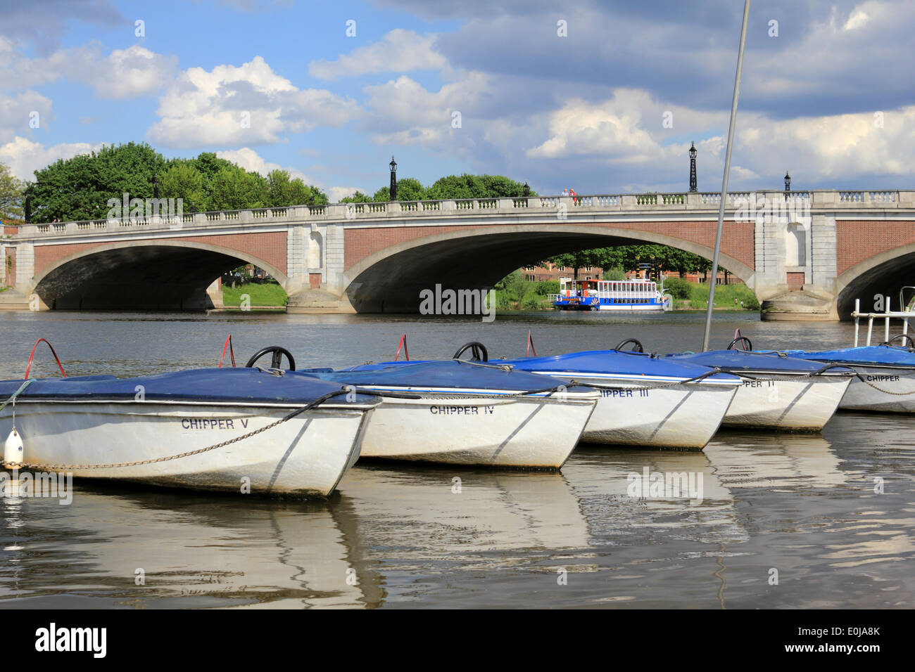 Thames rowing at hampton court hi-res stock photography and images - Alamy
