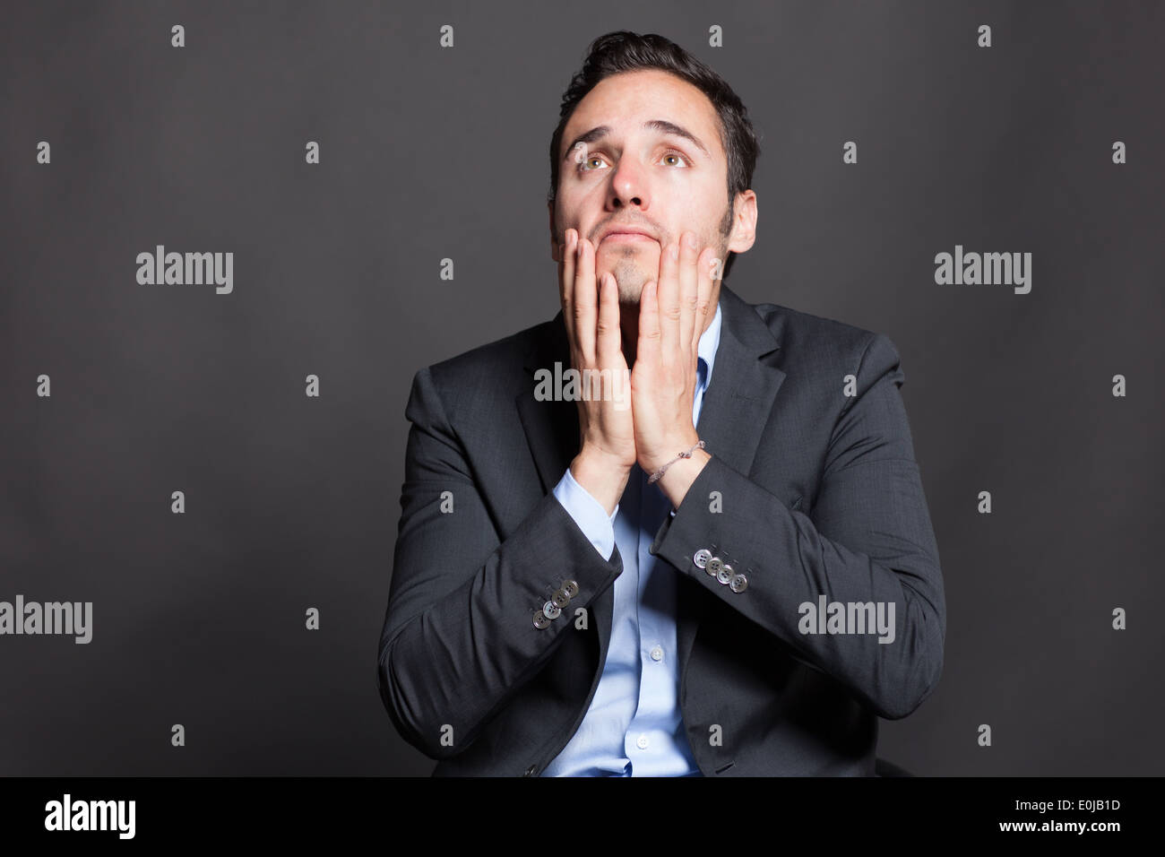 Man with depression Stock Photo - Alamy