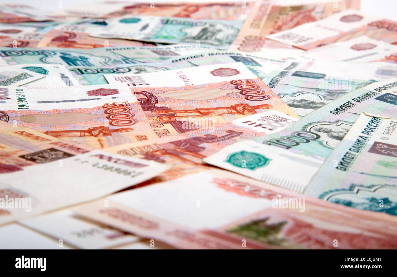 Banknotes on the table Stock Photo - Alamy