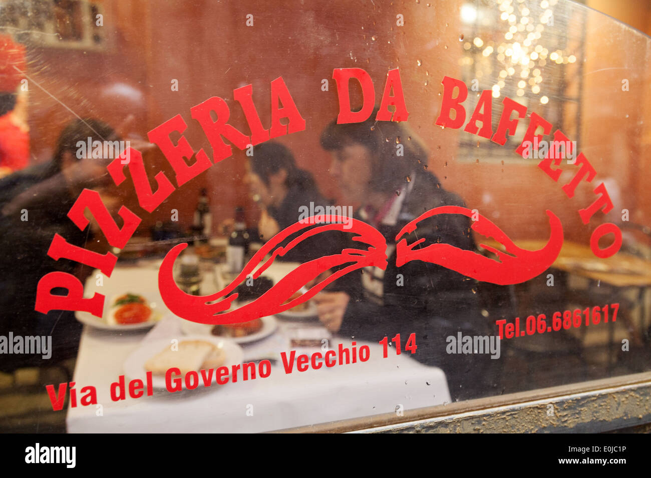Pizzeria da baffetto hi-res stock photography and images - Alamy