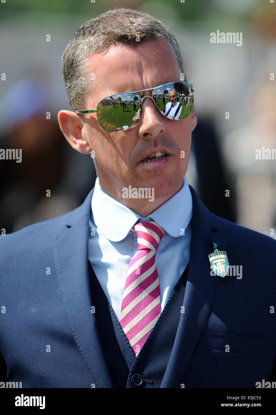 ALAN MCCABE RACE HORESE TRAINER YORK RACECOURSE YORK ENGLAND 14 May ...