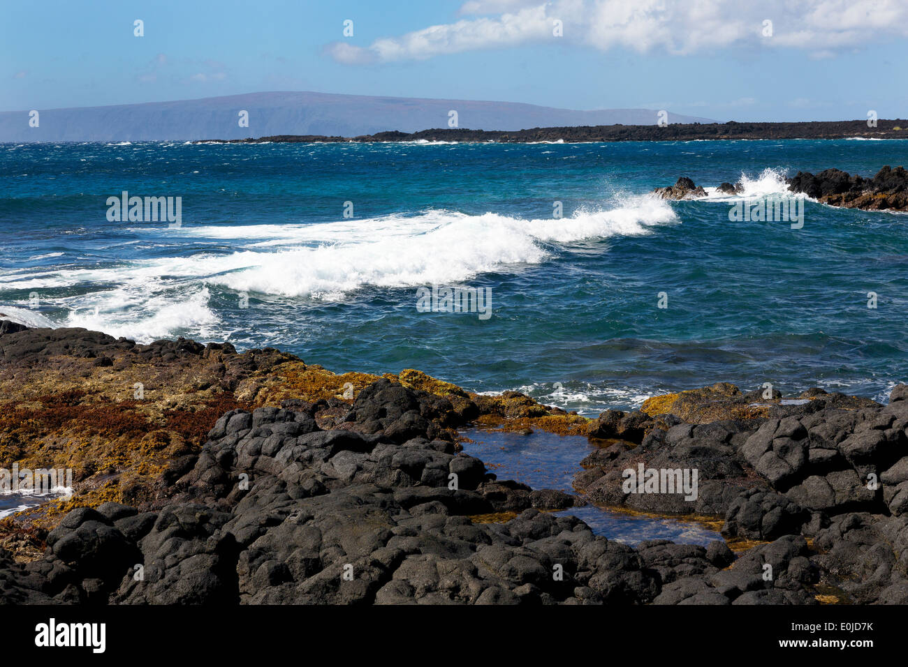 Hawaii wave lava hi-res stock photography and images - Alamy