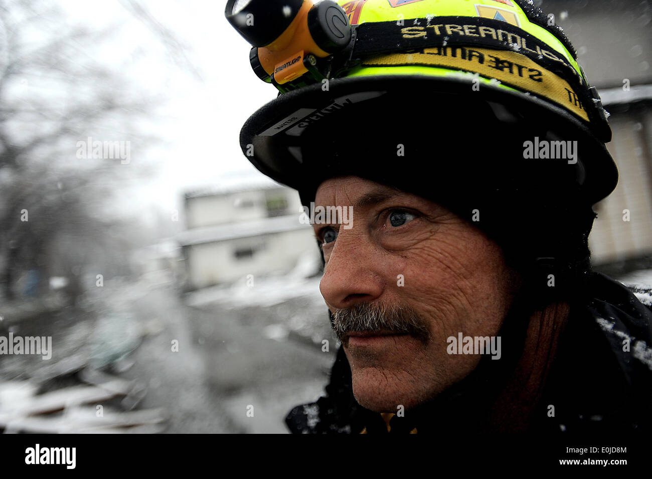 John Mayers from the Fairfax County, Va., Task Force 1 Urban Search and ...